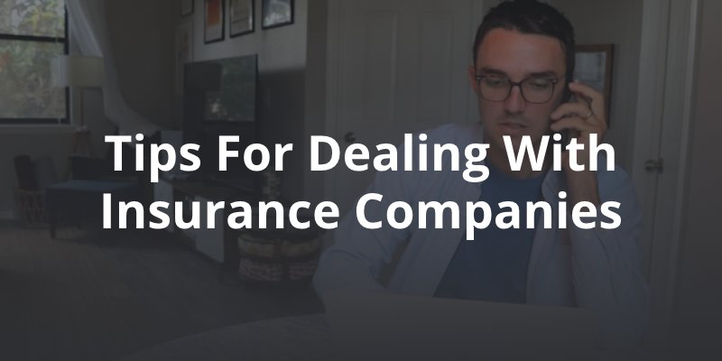 Tips for Dealing With Insurance Companies After a Texas Accident